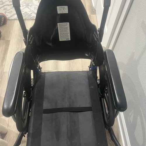 Quickie 2 Blue Folding Wheelchair 16x18 w X-Core Wheels 22” | eBay