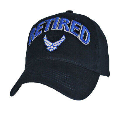 U.S. Air Force RETIRED Hat - USAF Dark Navy Baseball Cap | eBay