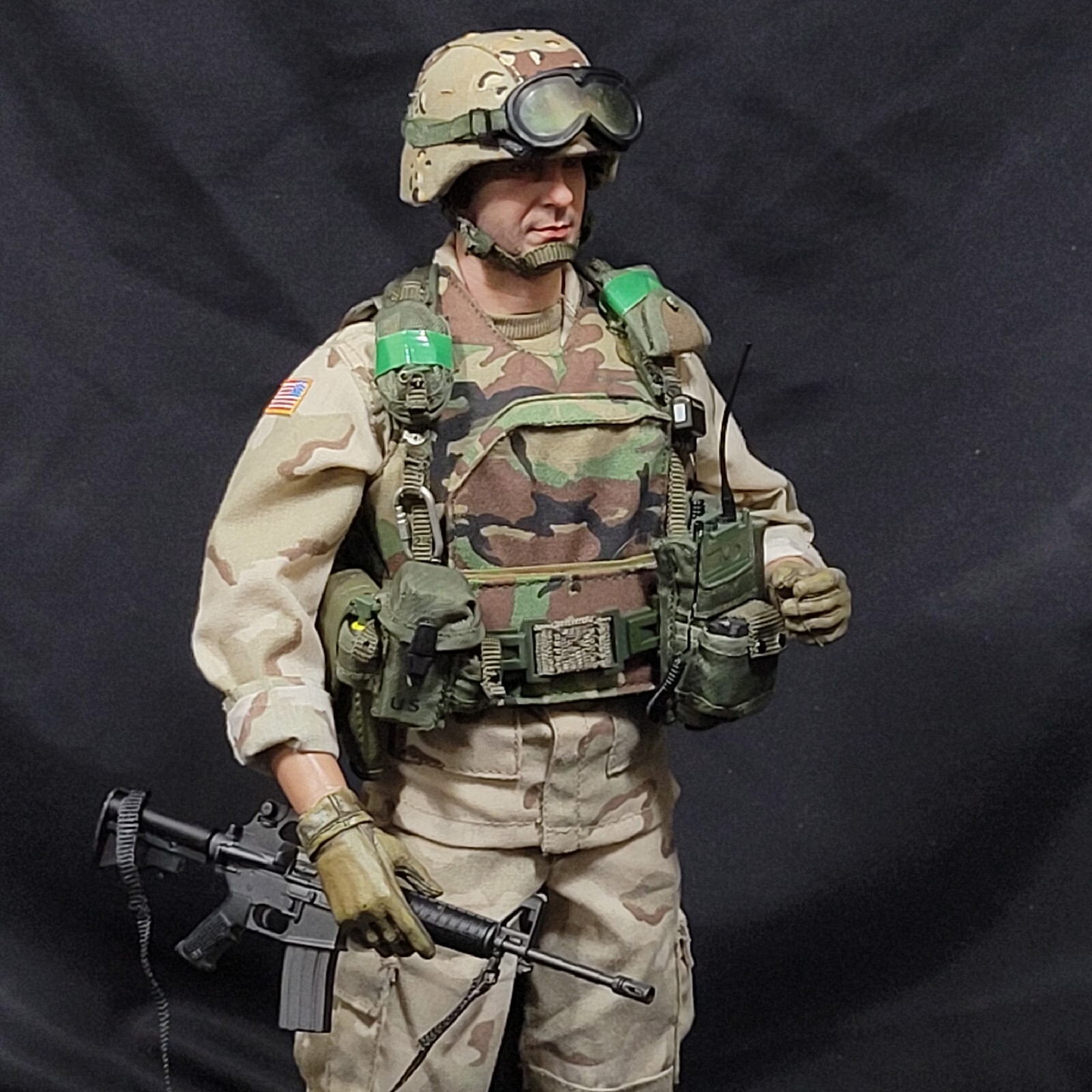 1/6 US ARMY RANGER LTC DANNY MCKNIGHT MOGADISHU SOMALIA BANDIT JOE'S ...