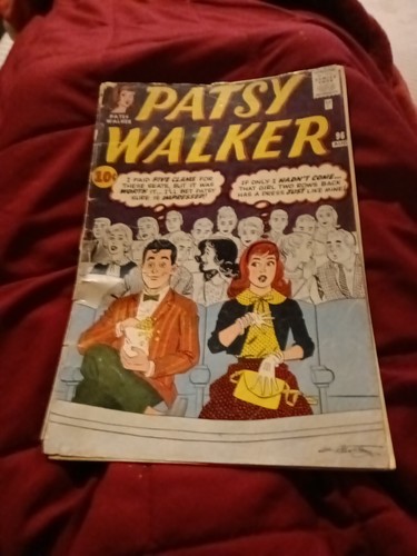 Patsy Walker 96 Atlas Timely Marvel Comic 1961 Stan Lee Good Girl Art Silver age | eBay
