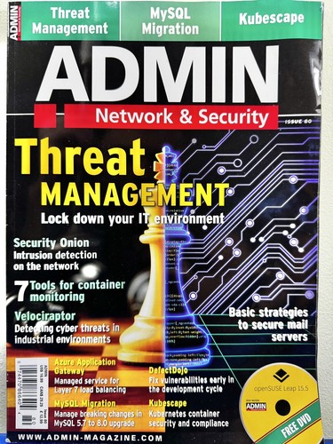 ADMIN Network & Security Magazine Issue 80 2024 Threat Management - DVD ...