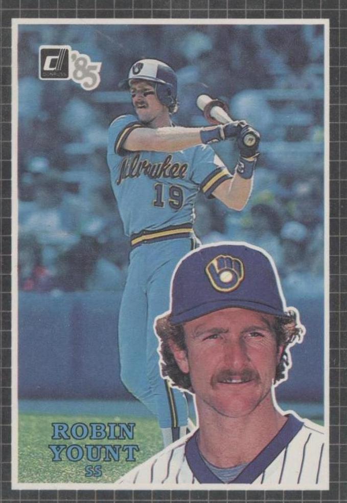 1985 Donruss - Action All-Stars 3x5 Robin Yount #21 for sale online | eBay