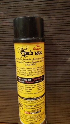 The Original Bee's Wax Beeswax Old World Formula Furniture Polish Spray ...