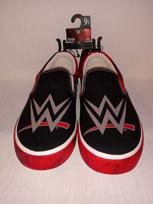 Men's Shoes Size 9.5 WWE Loafers Slippers Rare Collectable | eBay