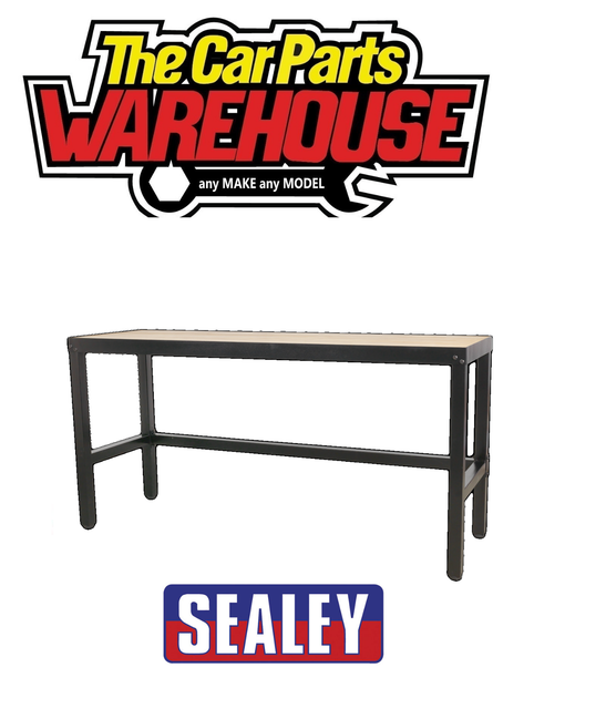Sealey AP0618 Workbench 1.8mtr Steel With 25mm Wood Top for sale online ...