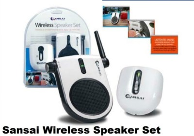 BRAND NEW Sansai Wireless Speaker + Built in FM Radio Transmits up to ...