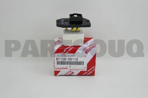 8713836110 Genuine Toyota RESISTOR, HEATER BLOWER 87138-36110 | eBay