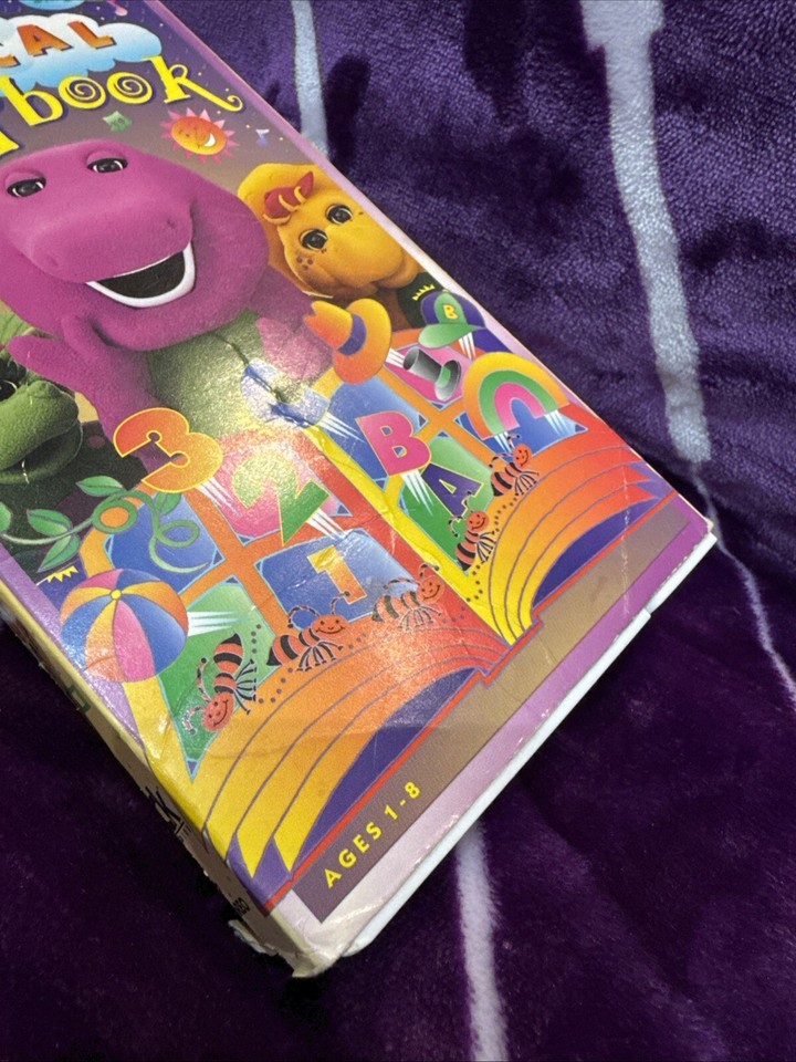 Barney - Barneys Musical Scrapbook VHS 1997 Lyrick Studios Kids TV Show ...