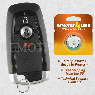 For 2019 2020 2021 Ford Ranger Replacement Smart Remote Key Fob Prox ...