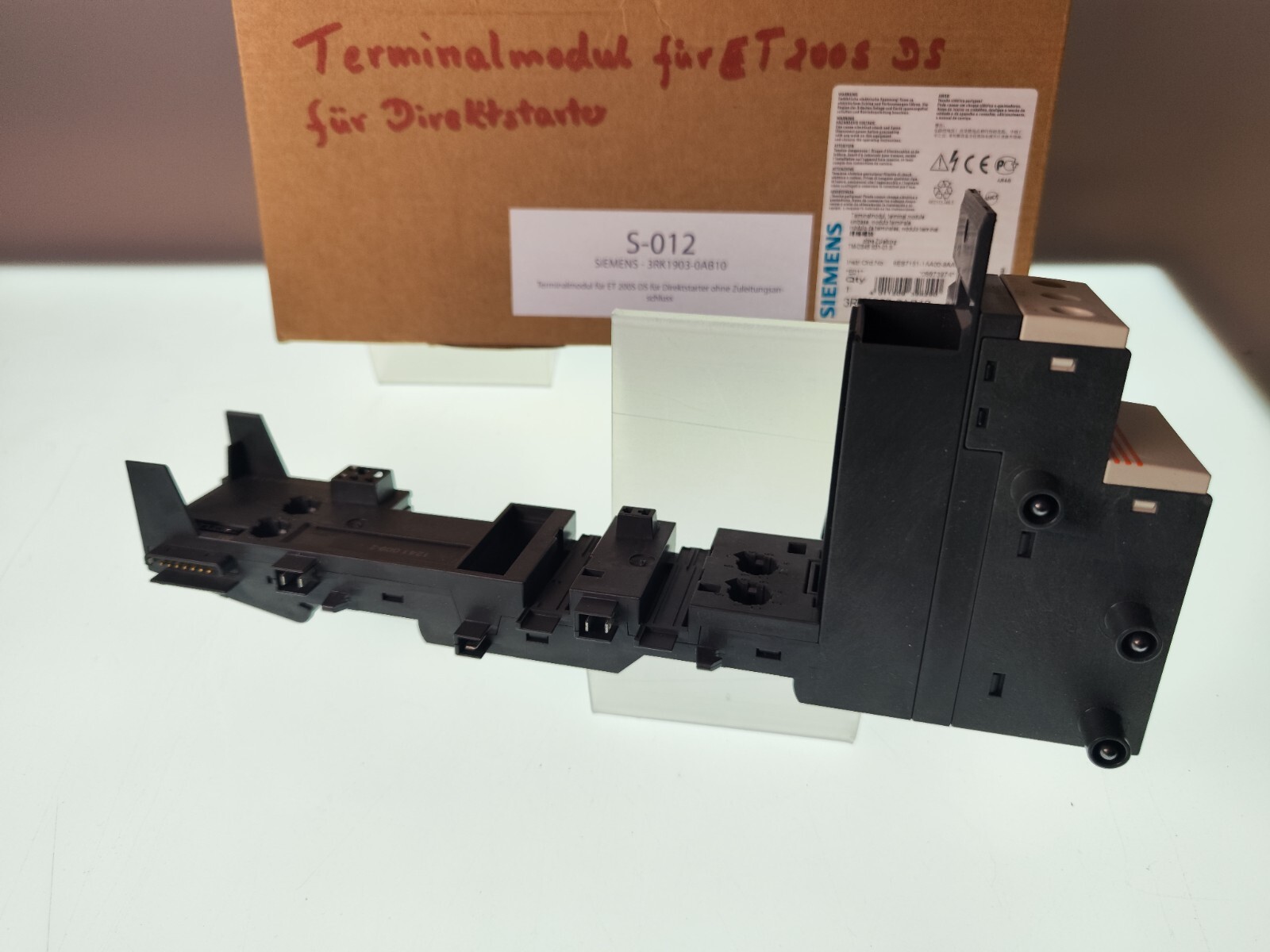 SIEMENS SIMATIC 3RK1903-0AB10 Terminalmodul für ET 200S DS für ...