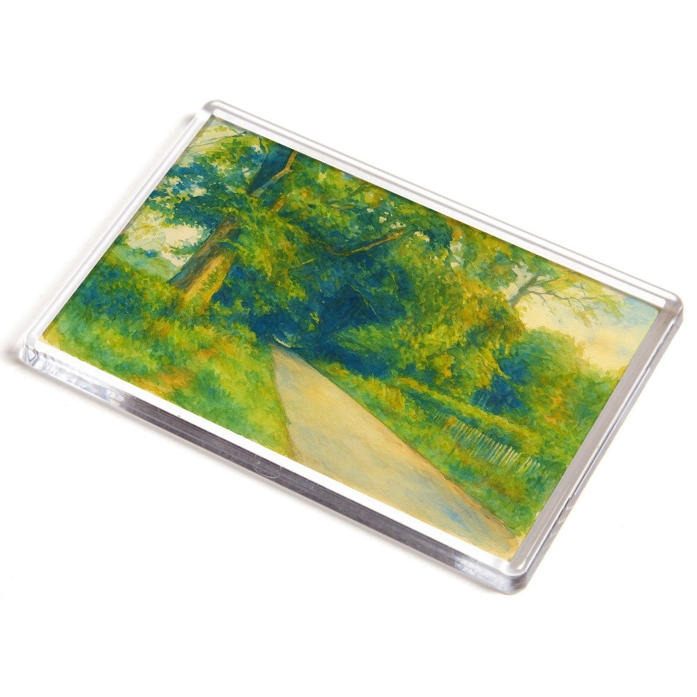 JUMBO MAGNET - Sheep Lane, Pakenham - Vintage Art Style | eBay UK