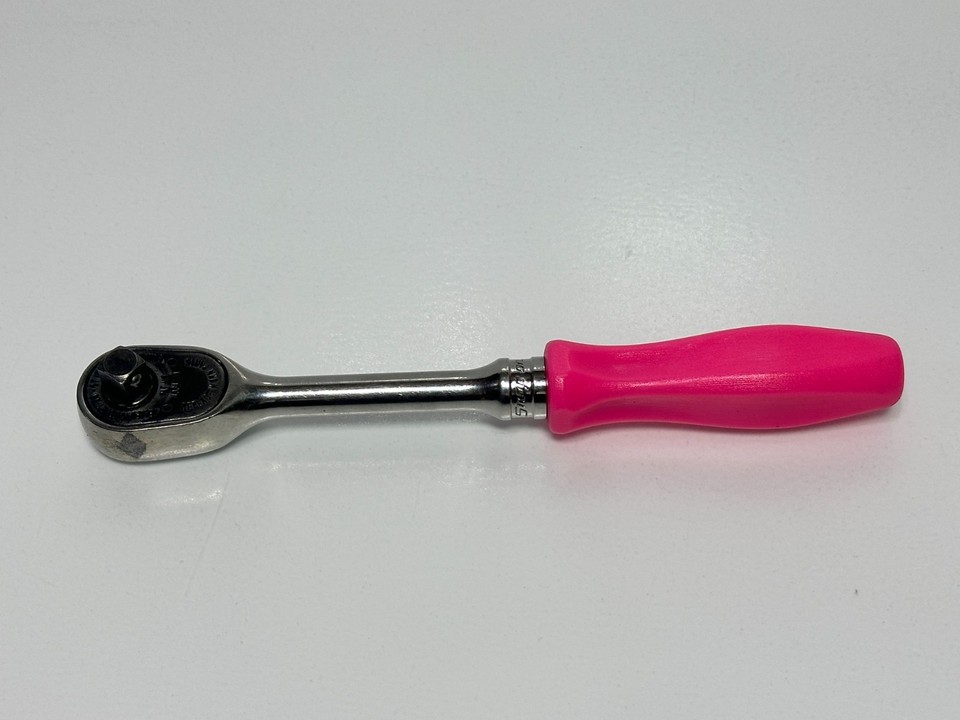Snap-On Tools USA F836 RARE Electric Pink Hard Handle 3/8" Drive ...