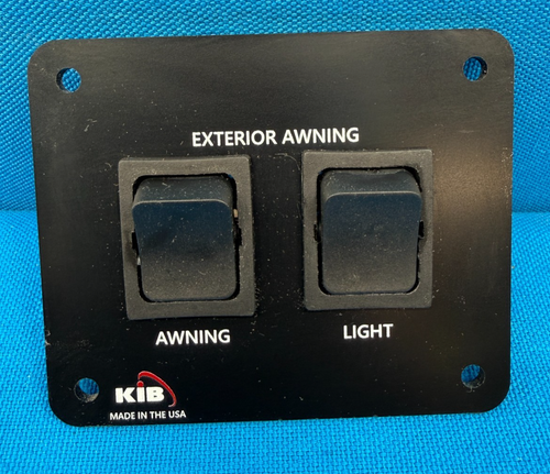 KIB SP1192 RV Exterior Awning Light Switch Control Panel On / Off ...