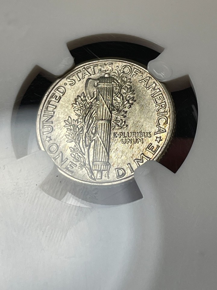 1940 NGC MS68 Mercury Silver Dime Lightly Toned Registry Grade | eBay