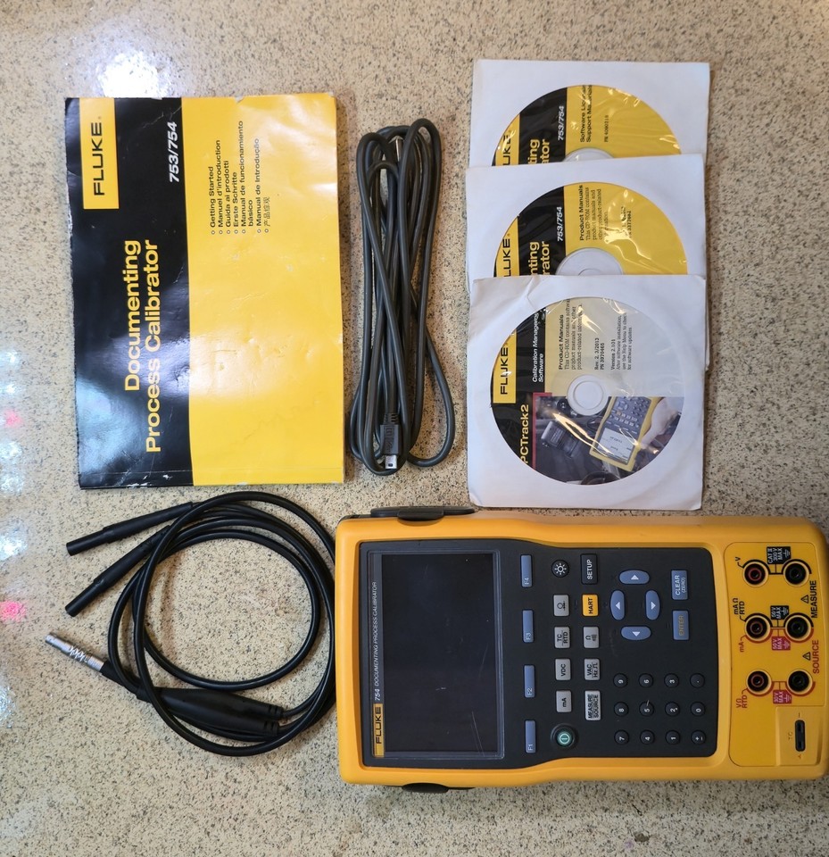 Fluke 754 Documenting Process Calibrator HART | eBay
