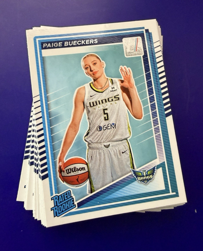 🔥2025 Donruss WNBA Paige Bueckers Rated Rookie Lot (25 Cards) | eBay
