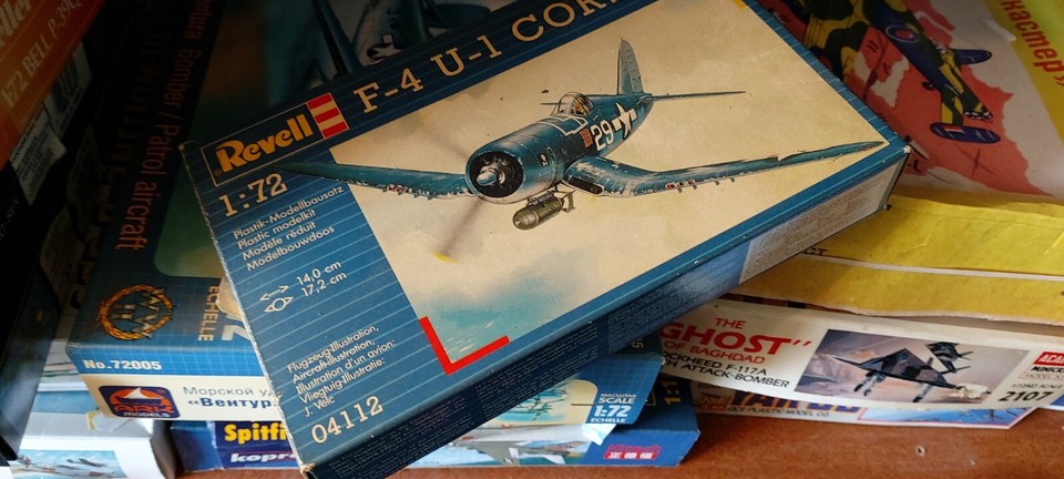 REVELL large collection 1/72 AIRCRAFT Vintage Model Kits Planes ...