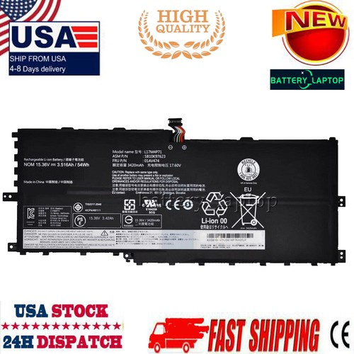 For Lenovo ThinkPad X1 Yoga 3rd Gen 2018 L17M4P71 01AV475 SB10K97624 ...