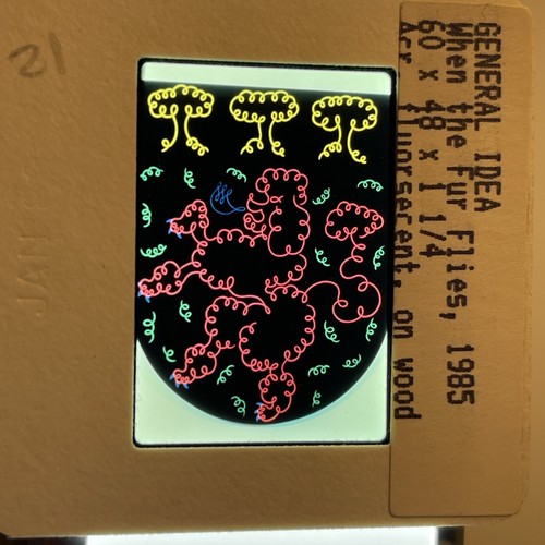 General Idea-Jorge Zontal, AA Bronson, Felix Partz “Fur Flies” 35mm Art ...