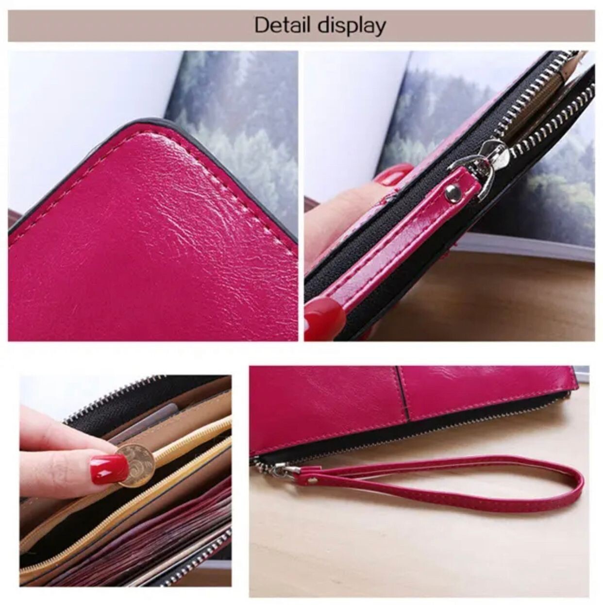 Womens Wallet EnvoGif Personalized Women's Wallet - Custom Name & Photo ...