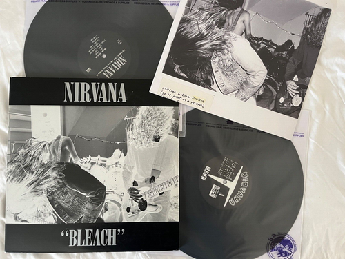 Nirvana – Bleach LP + Live LP w/ Booklet [20th Anniv. Deluxe Edition] SUB POP | eBay