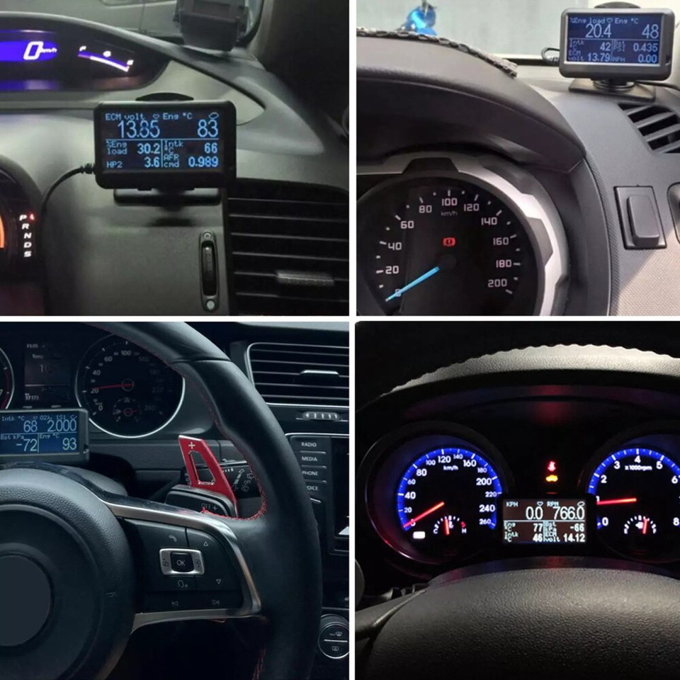Ultra Gauge Automotive OBD Information Display Fault Code Reader OBD2 ...