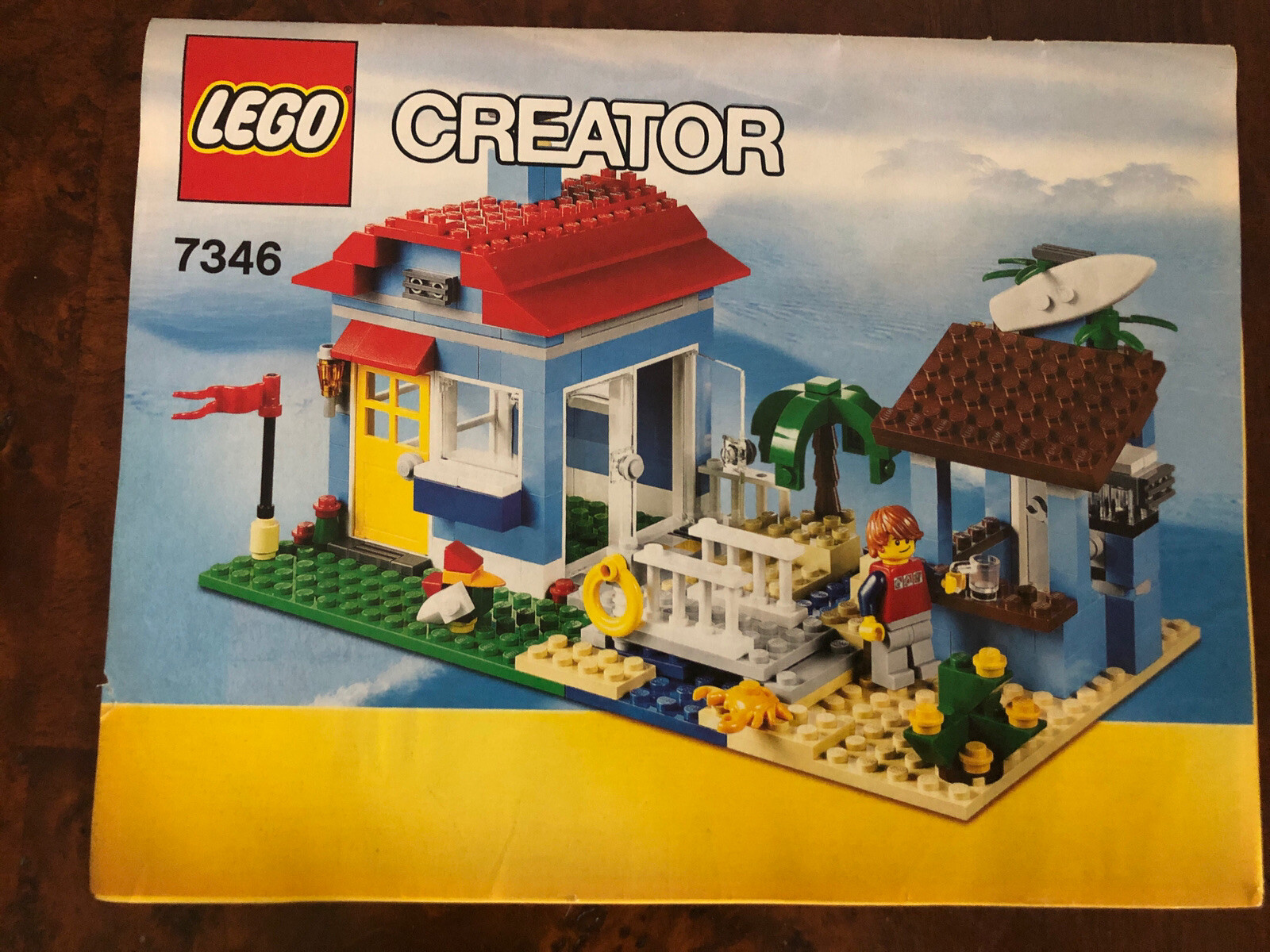 Lego Creator 7346 Seaside House 3 sets of Booklets In 1 Manuals ...