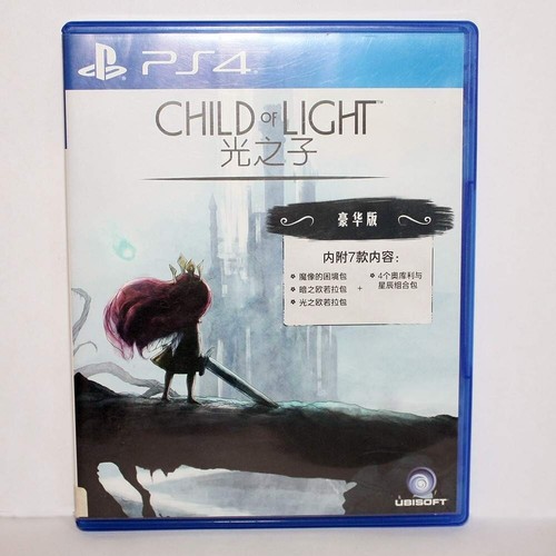 SONY Playstion 4 PS4 PS5 CHILD OF LIGHT Deluxe Edition Game Chinese ...
