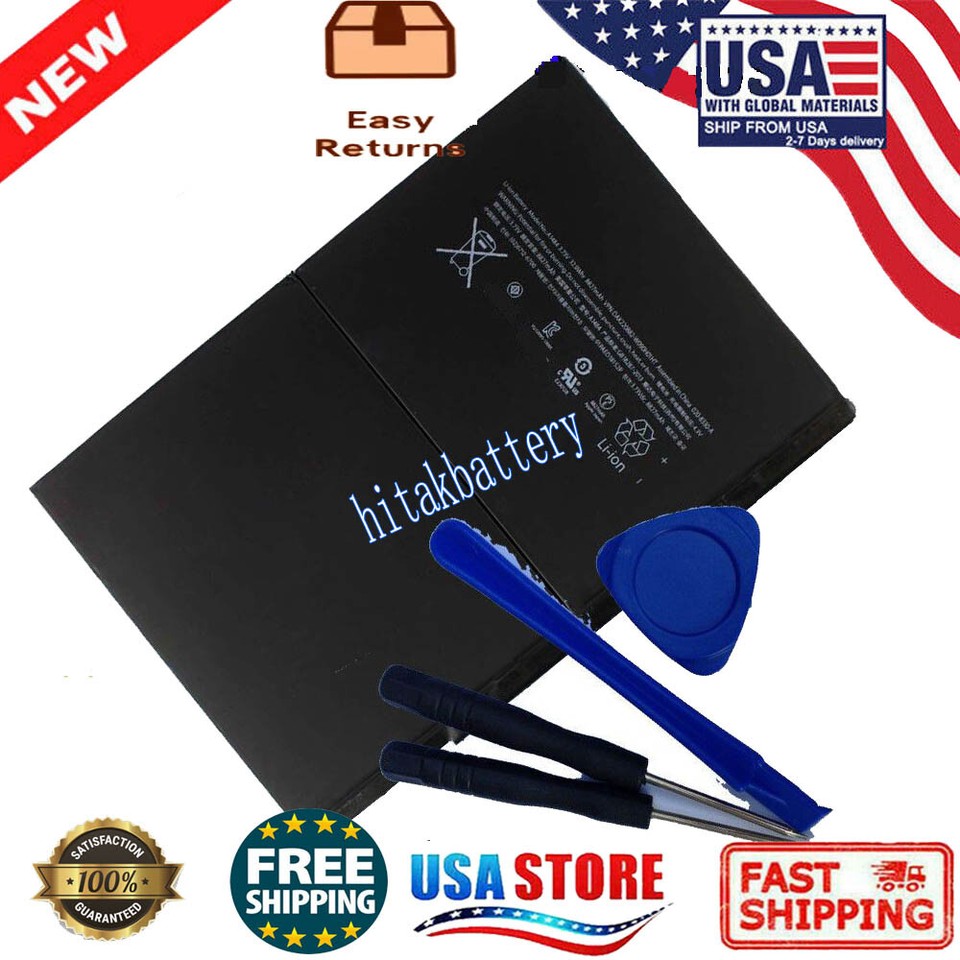 Replace Battery For iPad 5/6/7/8 Air 1 A1474 A1475 A1484 020-8330-A 020 ...