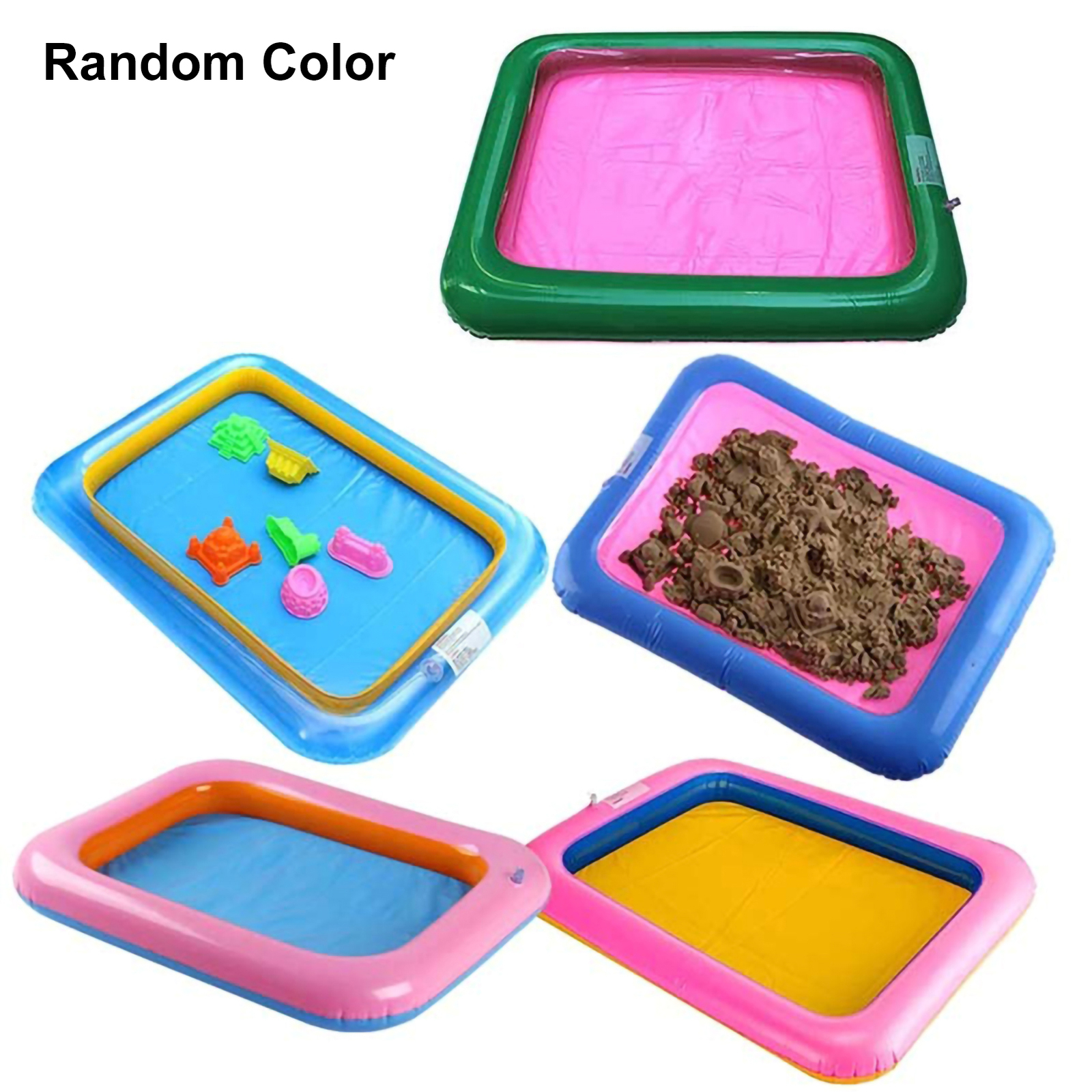 Large Sandbox Inflatable Pvc Wear Resistant Sand Dish Outdoor Toy | eBay