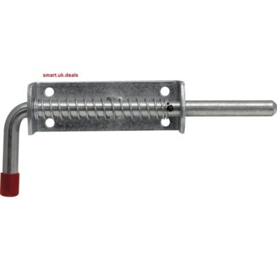 Spring Loaded Drop Bolt 210mm Farm Gate Garage Stable Shed Security ...
