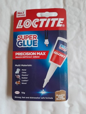 Loctite Precision Max Super Glue 10g Strong Instant Adhesive Extra Long ...