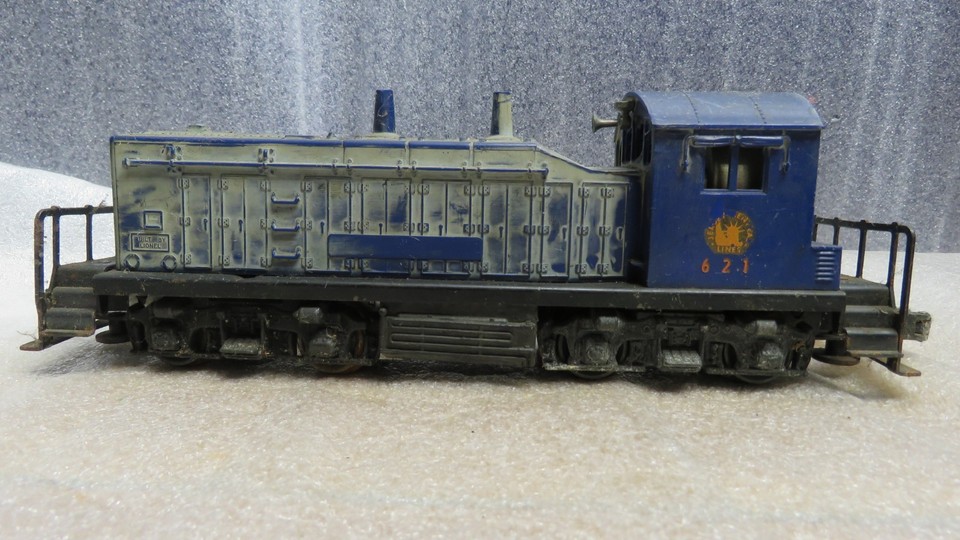 Lionel POSTWar O 621 DIESEL SWITCHER WITH HORN AS IS FOR RESTORE 634108 ...