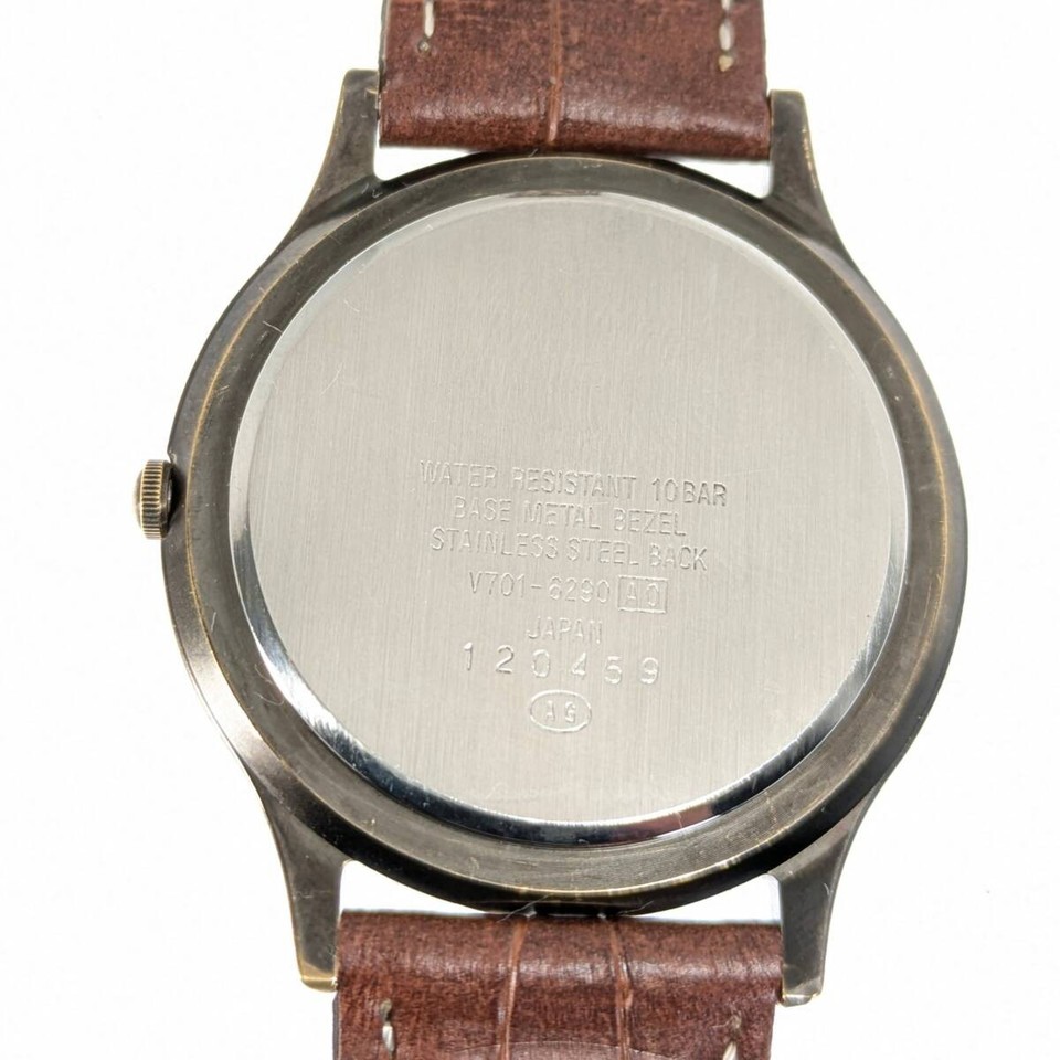 Seiko Alba Field Gear Timepiece Mens Watch H 77 Battery Replaced Ready ...