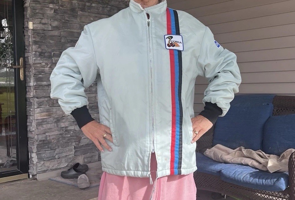 RARE 1970s Vintage Ford Mustang Cobra Shelby Racing Jacket USA Made ...