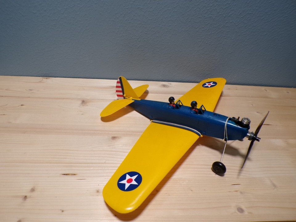 Vintage Cox .049 PT-19 Control Line Model Airplane Trainer - Blue ...