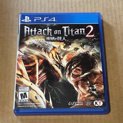 Attack on Titan 2 - Sony PlayStation 4 PS4 Koei Tecmo Game 40198002967 ...