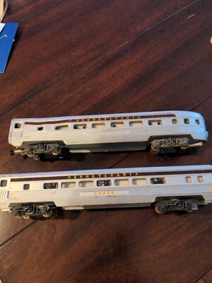 Pennsylvania Coach 2261 + Club Passenger Car 920 Lot HO Model Train ...