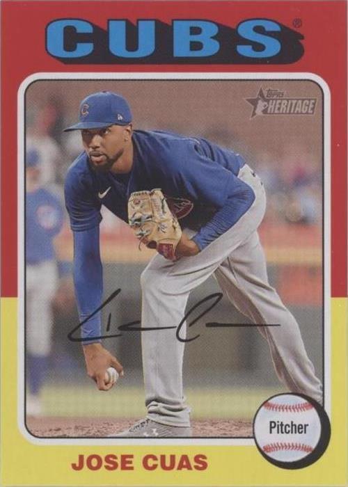 2024 Topps Heritage - Jose Cuas #151 for sale online | eBay