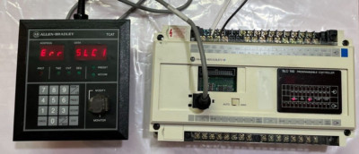 Allen Bradley SLC 150 PLC 1745-LP153 Ser C w/ 1745-TCAT w/ 1745-C1 ...