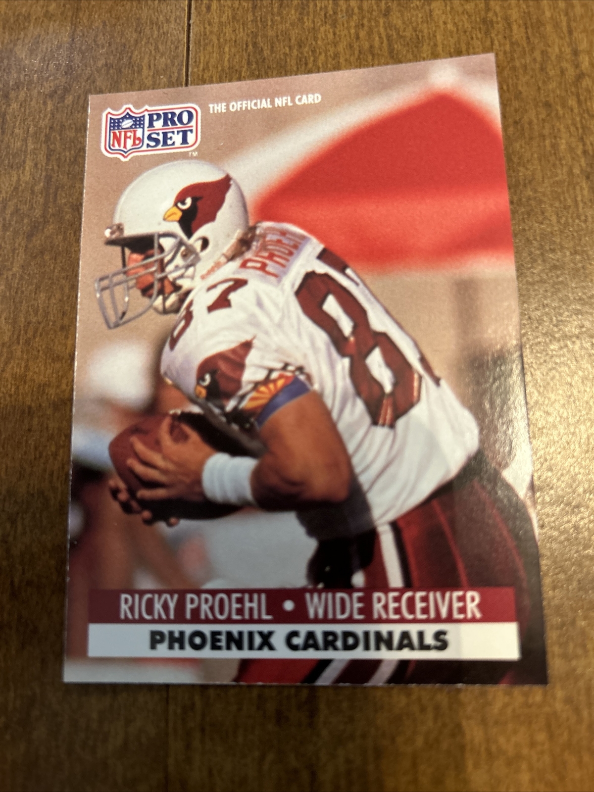 Ricky Proehl 4 Card Lot! Pro Set Proline Skybox Cardinals NM+ Free ...