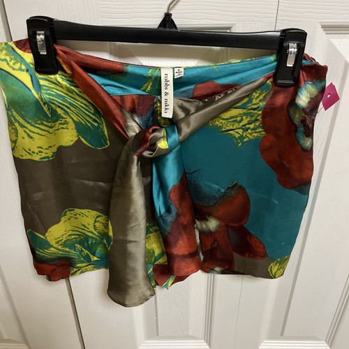 NWT~Retail $148~ROBBI & NIKKI~MULTI COLORS~BELED FRONT~SIDE ZIPPER ...