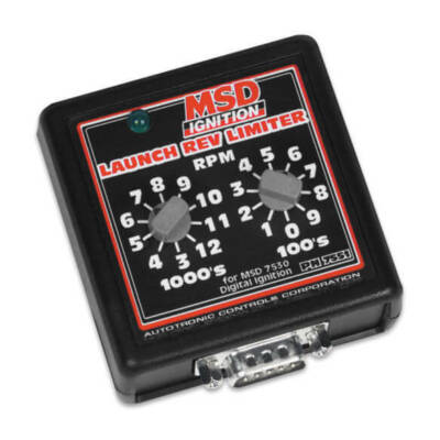 MSD Rev Limiter Manual Launch Control Adjustable 3 000-12 500 rpm 100 ...