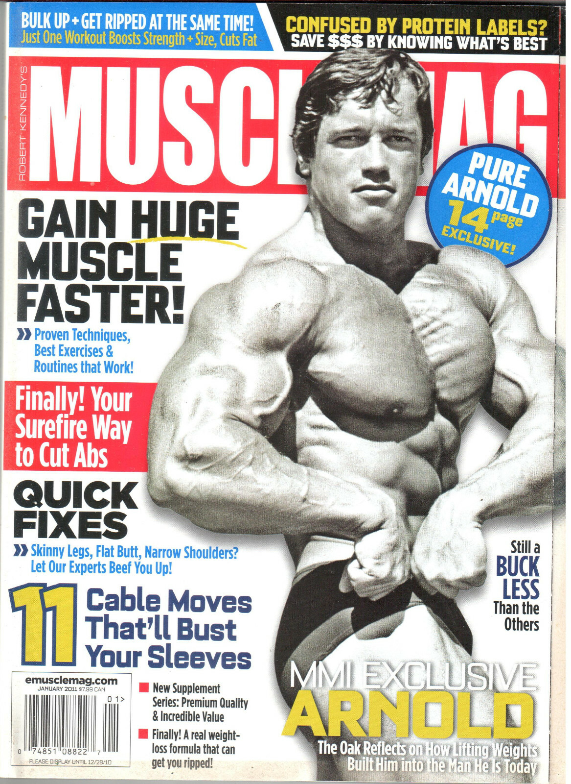 MuscleMag International - Bodybuilding January 2011 #344 | eBay