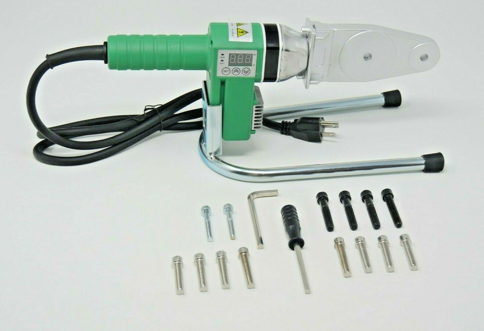 110V - Pipe Fusion Welding Tool w/ IPS, CTS & Metric upto 1-1/4" & 40 ...