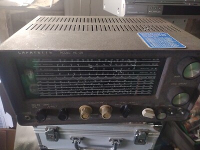Vintage Lafayette HE-30 Valve Radio Communications Receiver Shortwave ...