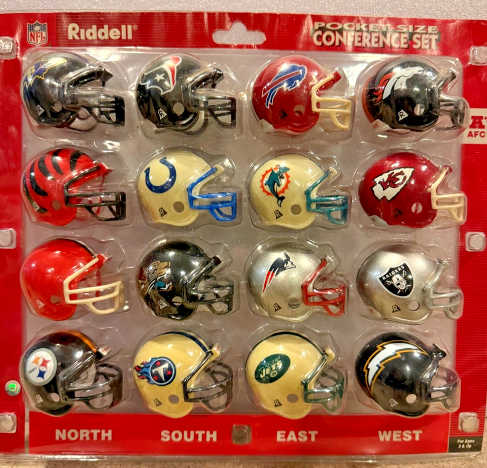 🏈 NFL POCKET PROS UNOPENED TEAM, DIVISION, CONF. SETS + THROWBACKS ...