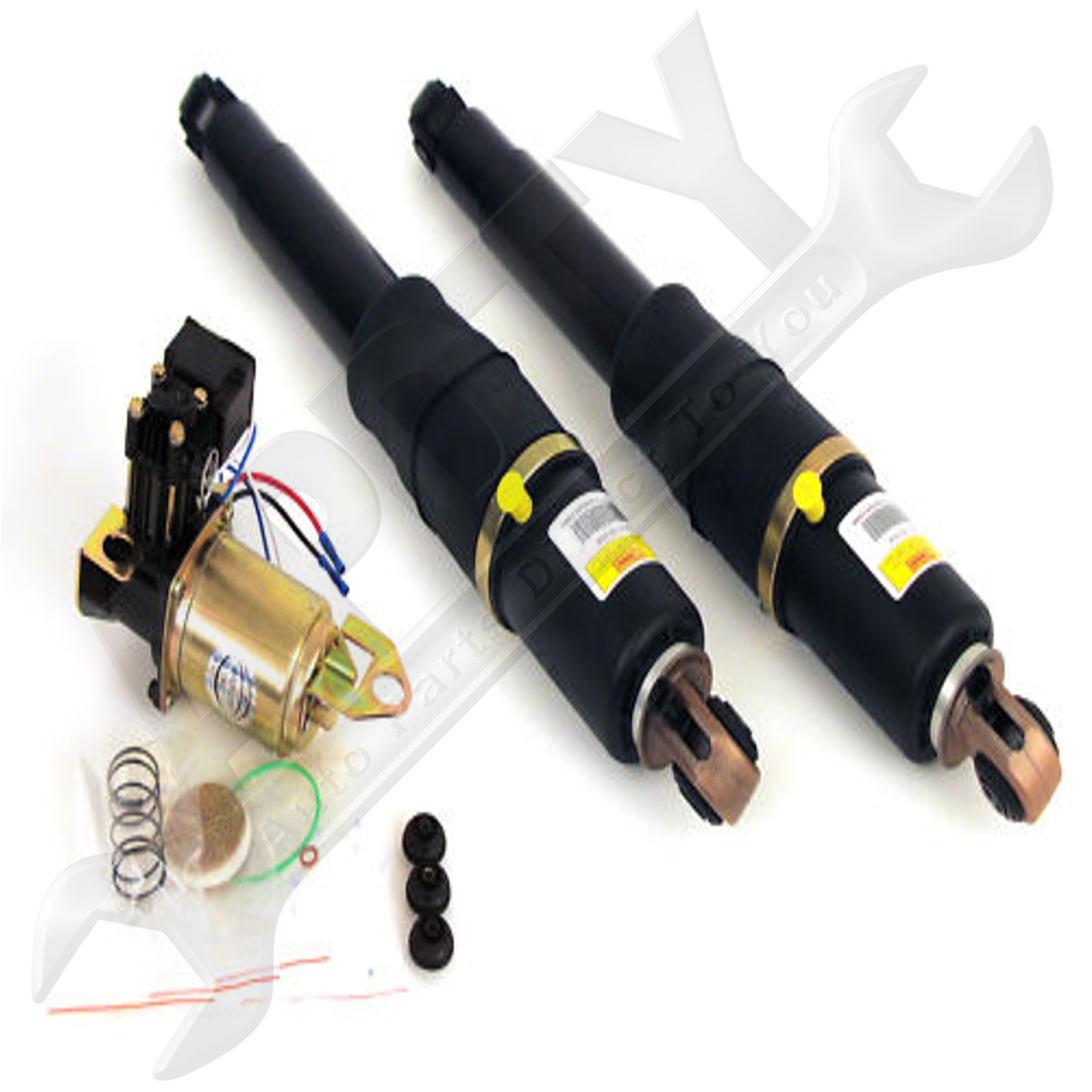Complete Rear Air Suspension Kit (Air Compressor And OEM Electronic Air ...