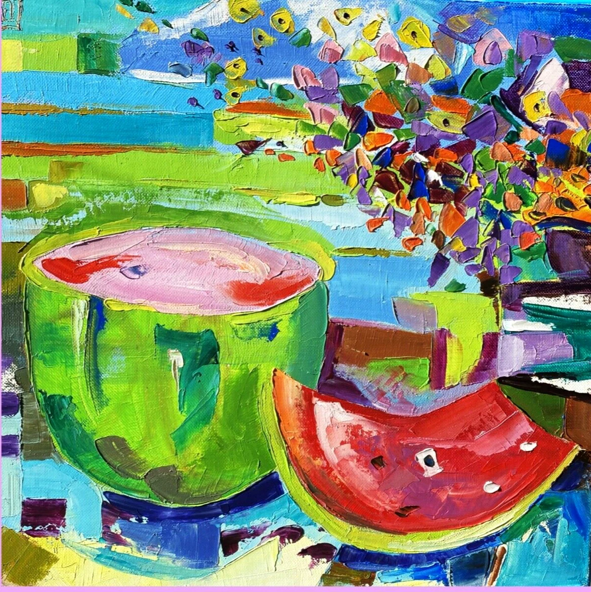 Abstract Food Paintings