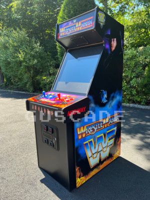 WWF WrestleMania Arcade Machine NEW Full Size Videogame machine GUSCADE ...